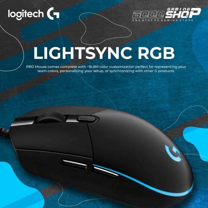 Jual LOGITECH G PRO HERO 25K LIGHTSYNC RGB - GAMING MOUSE | Shopee ...