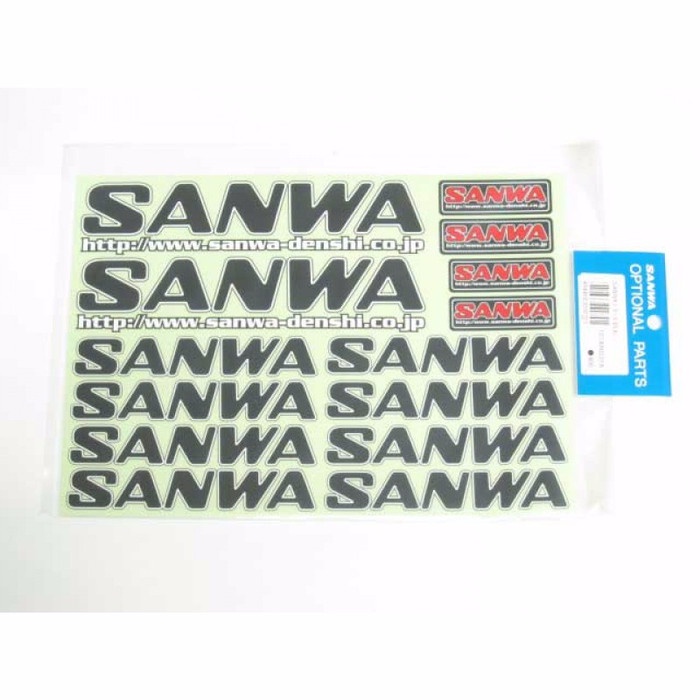 Jual SANWA LOGO DECAL BLACK - 107A90531A | Shopee Indonesia