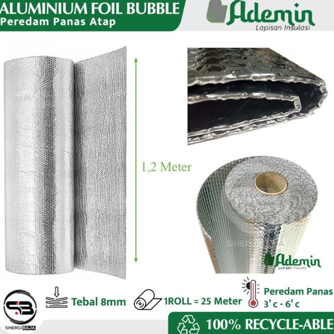 Jual Aluminium Foil Bubble | Insulasi Atap | Peredam Panas Atap ADEMIN ...