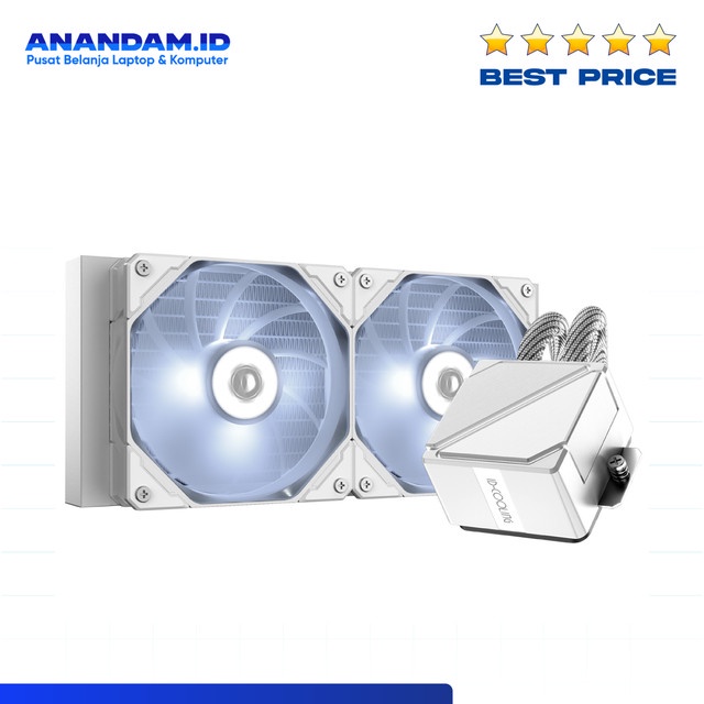 Jual ID-COOLING DASHFLOW 240 Basic WHITE AIO CPU Water Cooling | Shopee Indonesia