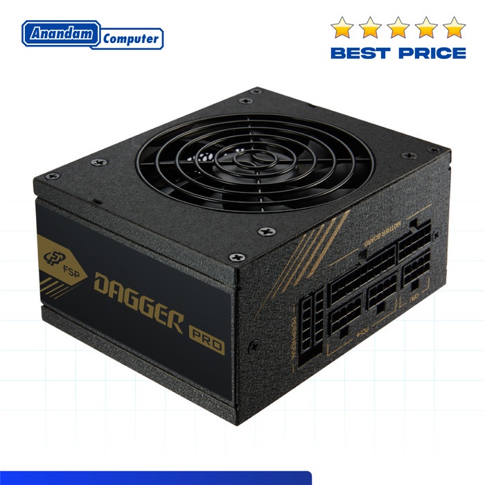 Jual FSP PSU SFX 650W Dagger PRO - 650 watt 80+ GOLD MODULAR Mini ITX ...