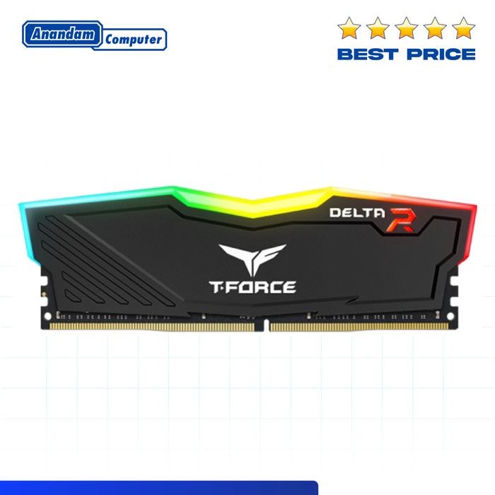 Jual RAM Team DELTA DDR4 8GB 3200Mhz PC25600 Memory Desktop RGB - Black ...