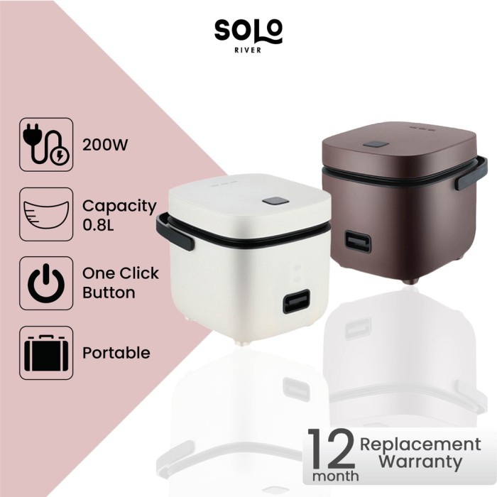 Jual Rice Cooker Philips Solo River Smart Rice Cooker Mini 0.8 L ...