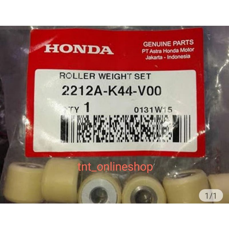 Jual 2212AK44V00 ROLLER K44 BEAT ESP ORIGINAL HONDA AHM | Shopee Indonesia