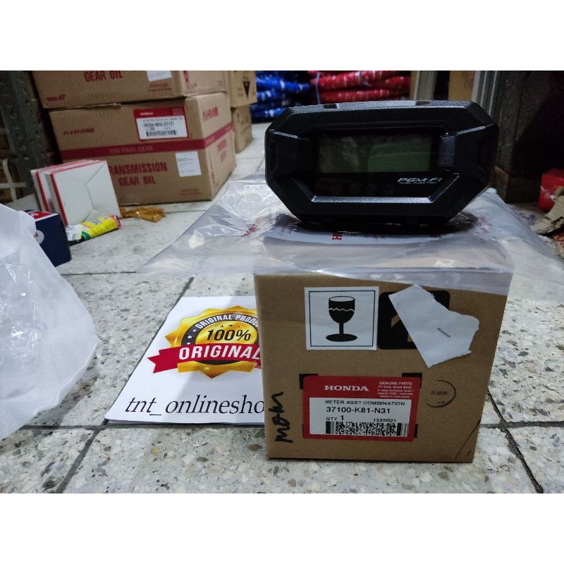 Jual SPEEDOMETER KILOMETER ASSY HONDA BEAT STREET ESP 37100-K81-N31 ...