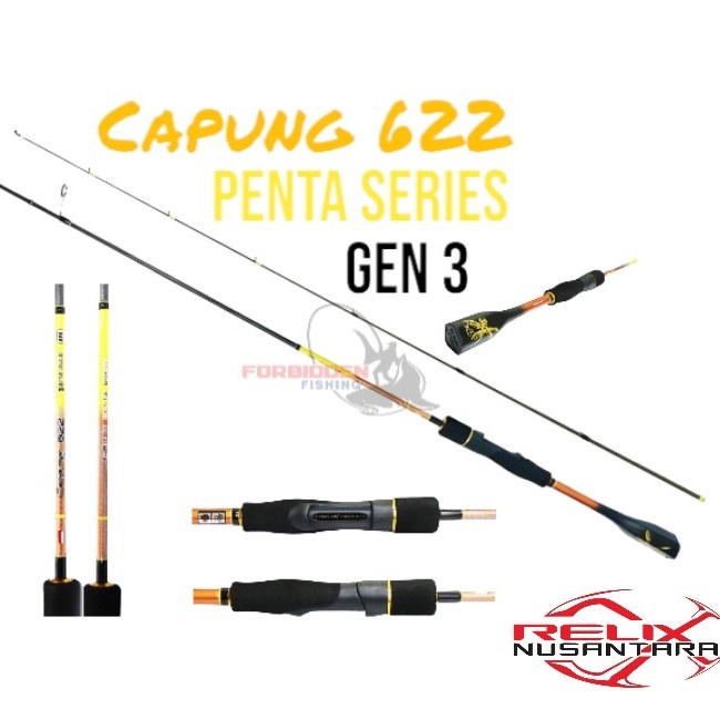 Jual Joran Capung 1-3 lb 622 UL Relix Nusantara | Shopee Indonesia