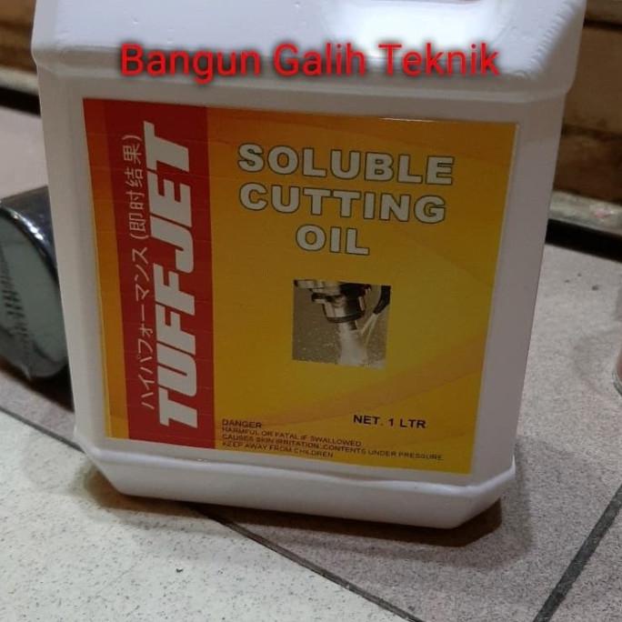 Jual Tuff Jet Soluble Cutting Oil 1 Liter oli Bromus | Shopee Indonesia