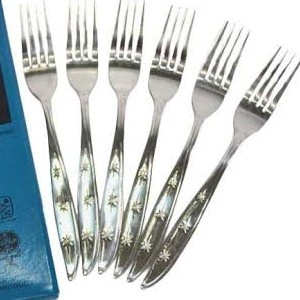 Jual Garpu Makan Stainless Tebal Super Doll Dinner Fork Cafe Restoran ...