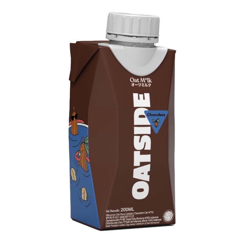 Jual OATSIDE Susu Oat Chocolate 200 ml | Shopee Indonesia