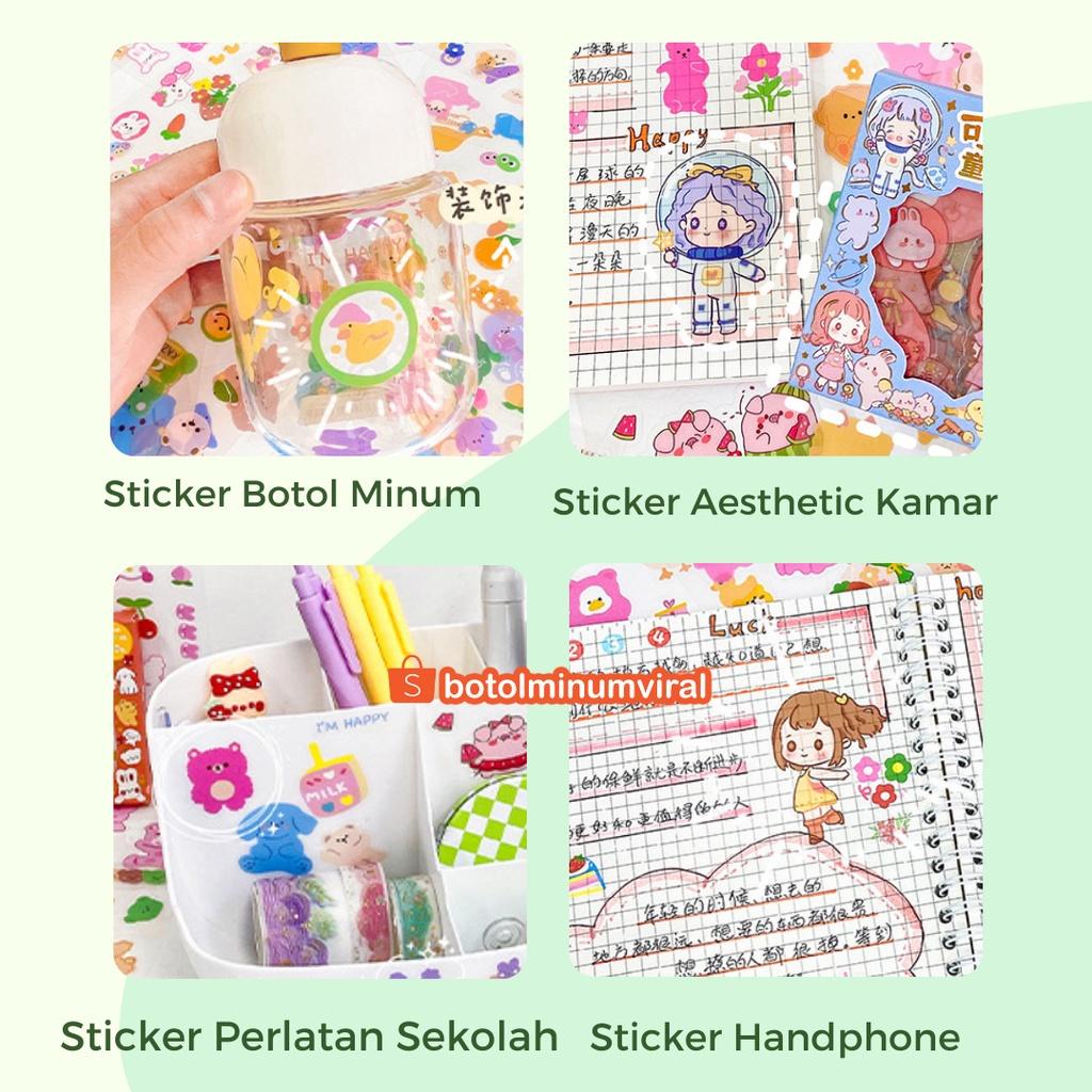 Jual Sticker Momo Box 200 pcs Viral Aesthetic Deco Jurnal Korea ...