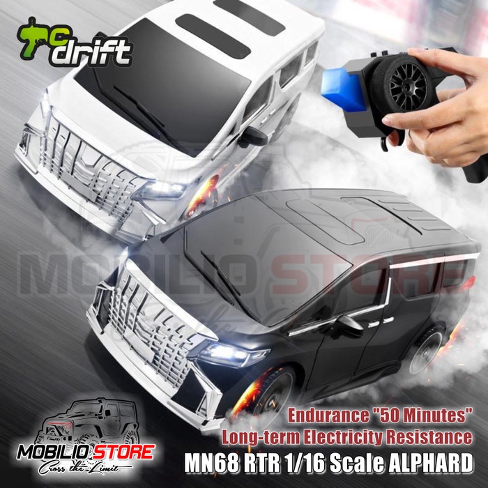 Jual FLASH SALE!!! MN68 1/16 SCALE ALPHARD RC FULL SCALE-RACE & DRIFT ...