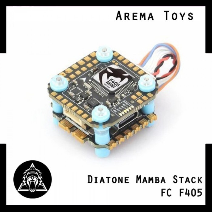 Jual DIATONE MAMBA STACK FC F405 MINI MK4 & ESC F40 BLHELI_S 20X20 ...