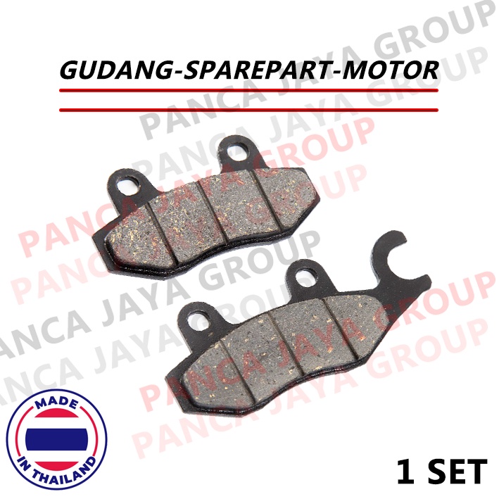 Jual DISCPAD KAMPAS REM CAKRAM BELAKANG YAMAHA TIARA S J120Z TOUCH 125 ...