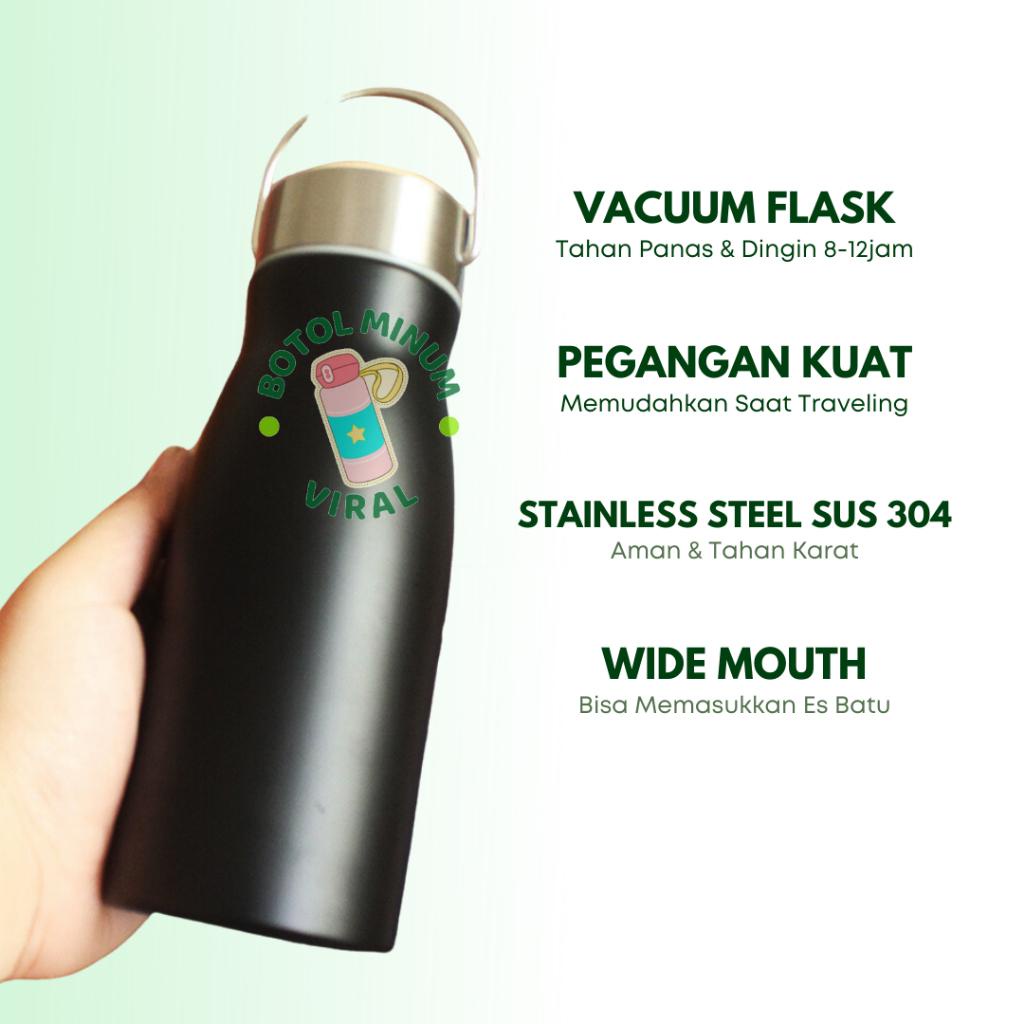 Jual Tumbler Stainless Steel Aesthetic Botol Termos 360 ml Panas Dingin ...