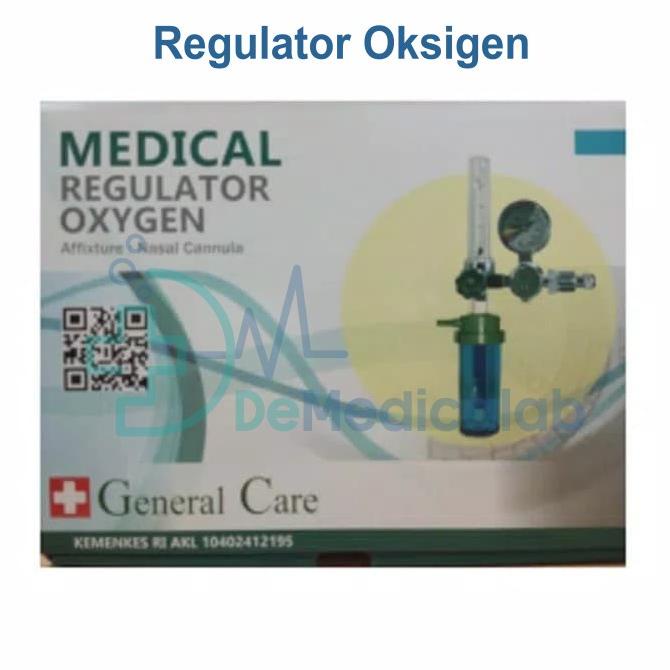 Jual Regulator Oxygen Oksigen Medis General Care Gc Terbaru | Shopee ...
