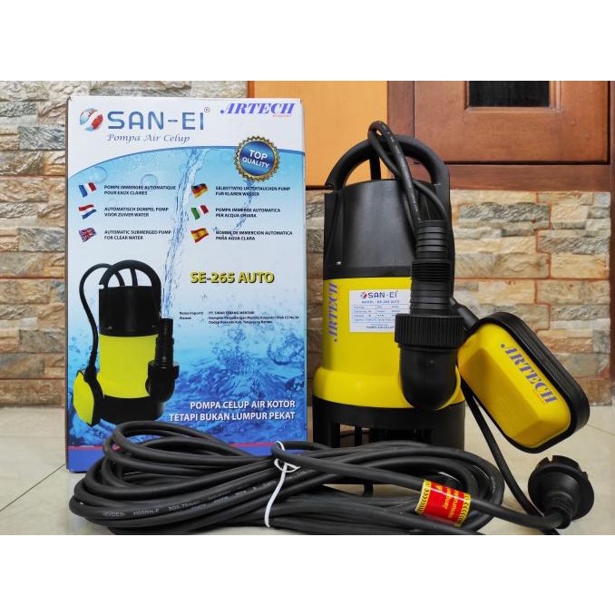 Jual Miliki San Ei Se-265 Auto Pompa Air Celup Jaminan Ori (Submersible Pump) | Shopee Indonesia