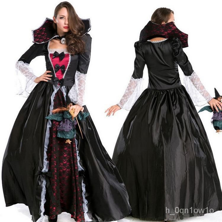 Jual Halloween Luxury Queen Vampire Demon Dress-up Dress Gorgeous ...