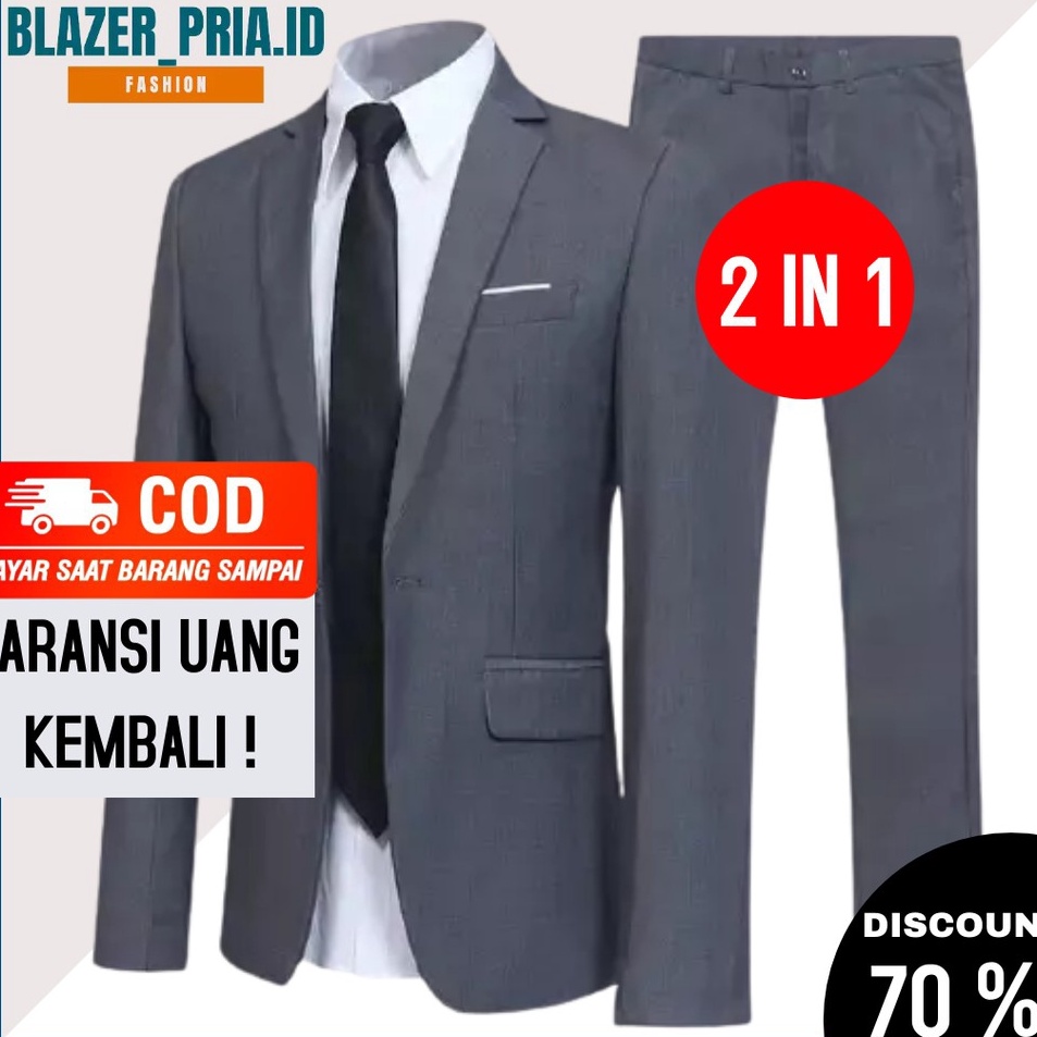 Jual Kode5l5Kz SETELAN JAS PRIA 2IN1 JAS FORMAL PRIA BLAZER PRIA JAS NIKAH JAS BLEZER PRIA JAS ...