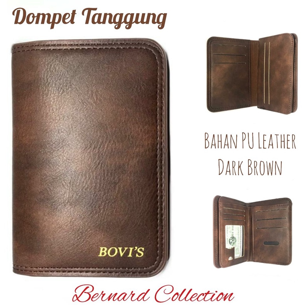 Jual codel2L6x Dompet Pria Dompet Ukuran 3/4 Dompet Tanggung Polos Dan ...