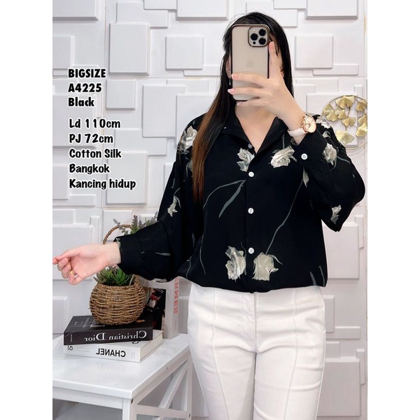 Jual A4225 Kemeja Bangkok Motif | Shopee Indonesia