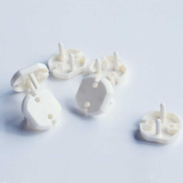Jual SAFETY SOCKET PLUG LISTRIK EU - PUTIH PRODUK KUALITAS BERKELAS ...
