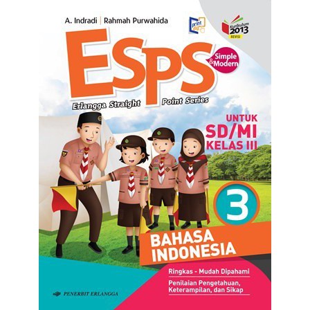 Jual Buku Esps B.Indonesia Bahasa Indonesia Sd Kelas 1 2 3 4 5 6 Erlangga Revisi 2013 Terbaru ...