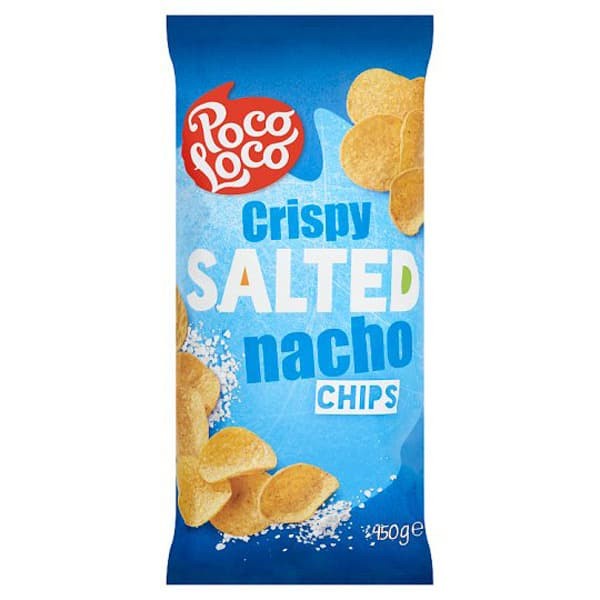 Jual Poco Loco Nacho Chips Plain Round 450Gr | Shopee Indonesia