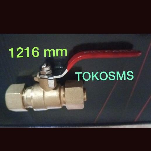Jual ball valve pipa air panas 16 mm stopkran kuningan model rifeng ...