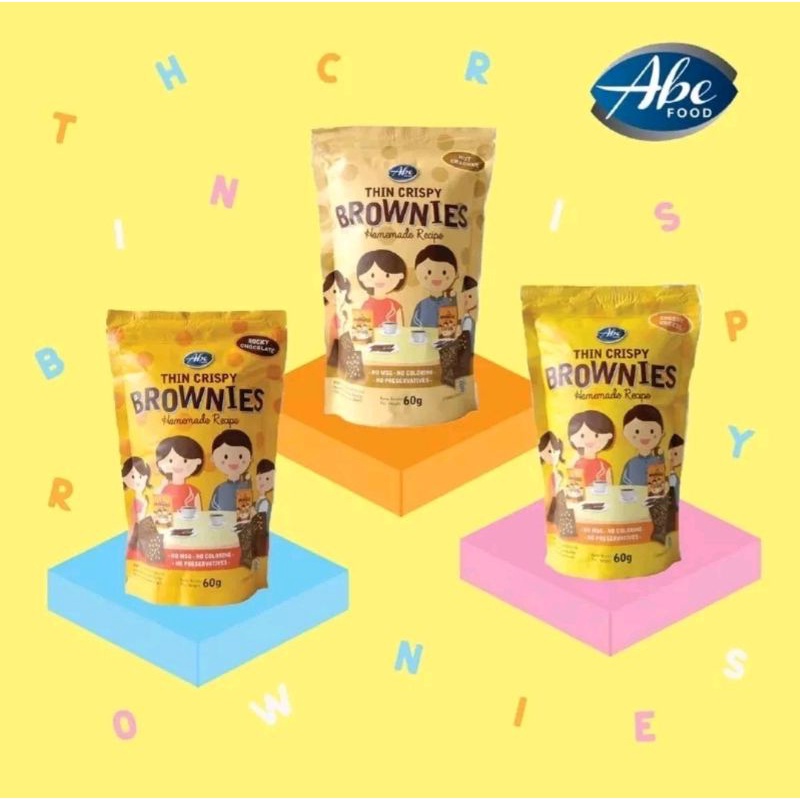 Jual Abe Food | Snack Cemilan Sehat Bayi & Anak Thin Brownies Crispy ...