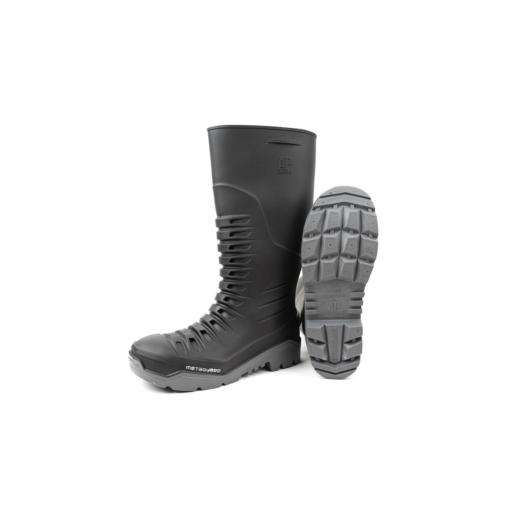 Jual Sepatu Boot Tinggi Ap Boots Metaguard Safety Hitam Proyek ...