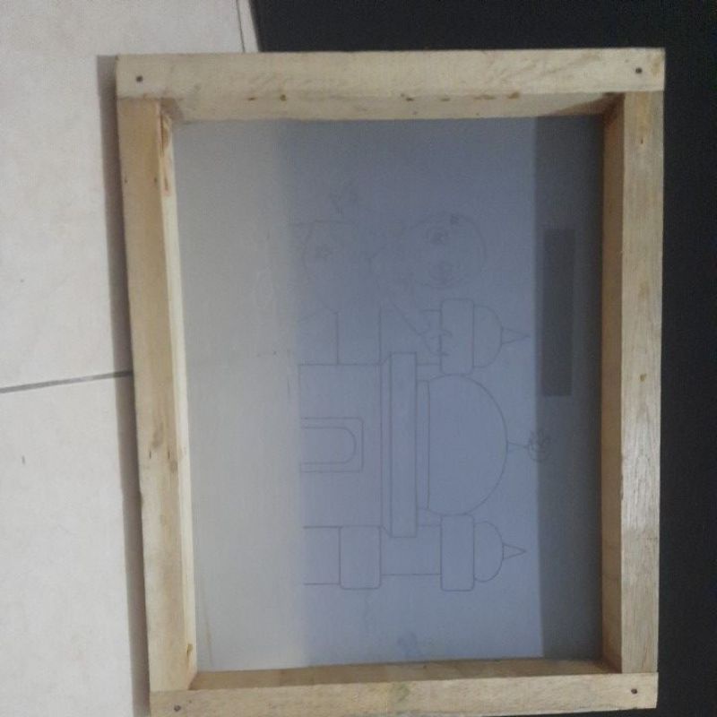 Jual Screen Sablon Sterofoam Baju Dll. Sudah Jadi Gambar (Bisa Request ...