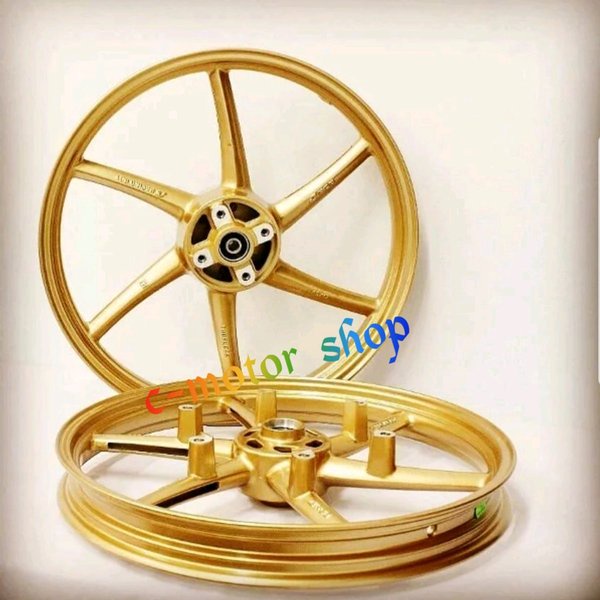 Jual Velg Rcb Sonic 150 Sp522 Gold Original Malaysia | Shopee Indonesia