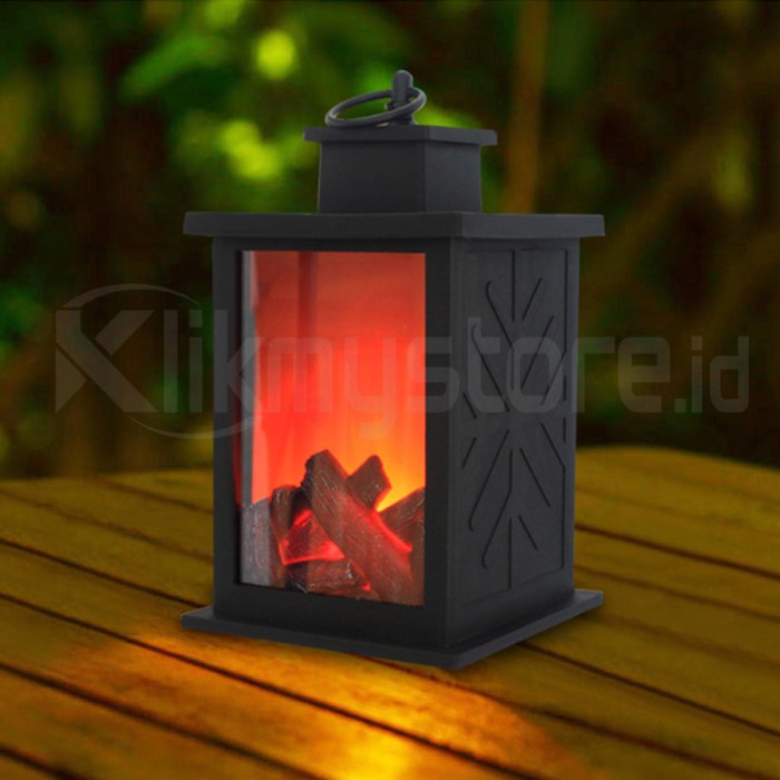 Jual Lampu Perapian Hias LED Fireplace Flame Light Kayu Bakar Simulasi ...