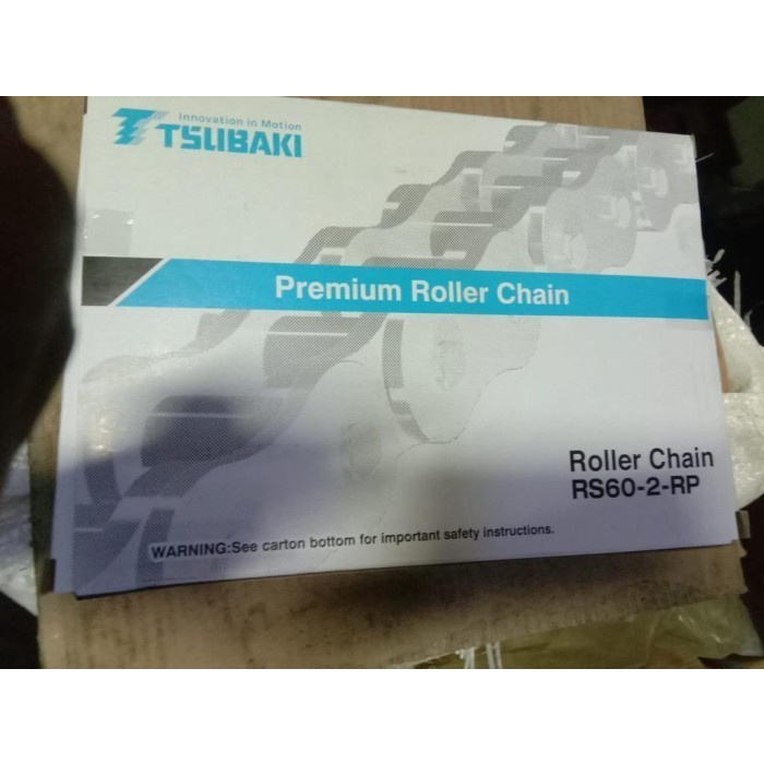 Jual Rante Tsubaki Rs100-2 Double/ Roller Chain Tsubaki Rs100-2 Jepang ...