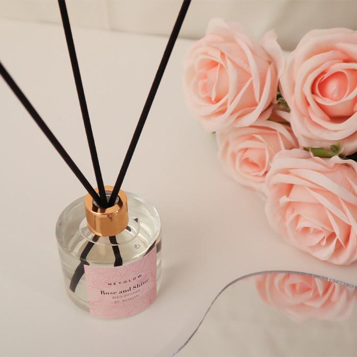 Jual [K378N] Kemayu - Rose & Shine-Mini Reed Diffuser Hey, Glow X ...