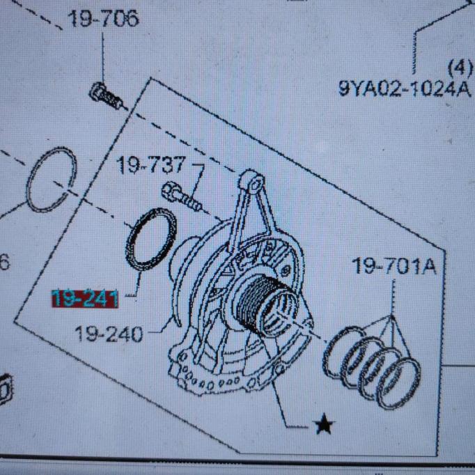 Jual Mazda Genuine Parts Seal Pompa Oli Matic Mazda Cx5 Fz0119241 ...