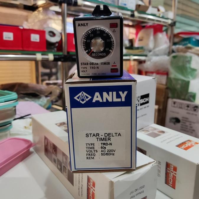 Jual jual TIMER ANLY TRD-N 30S/60S 220V STAR DELTA TIMER ANLY ORIGINAL ...
