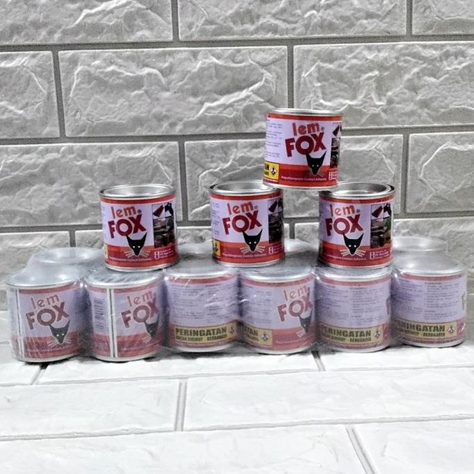 Jual Produk Terbaik] Lem FOX kaleng merah | Shopee Indonesia