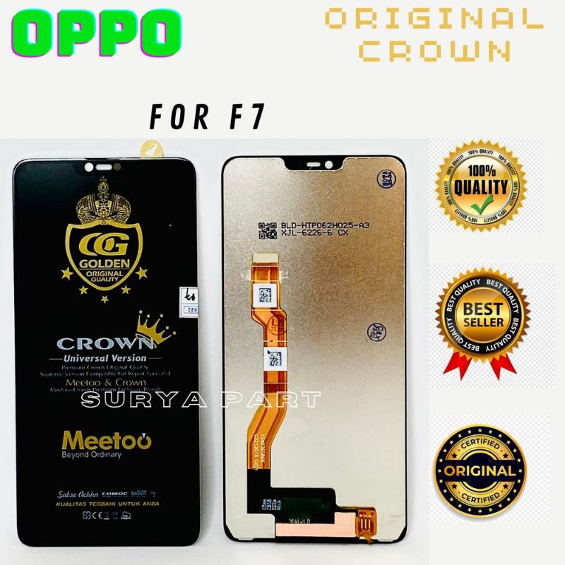 Jual [ORIGINAL] QUALITY LCD OPPO F7 / A3 / F7 PRO TOUCH SCREEN FULLSET ...