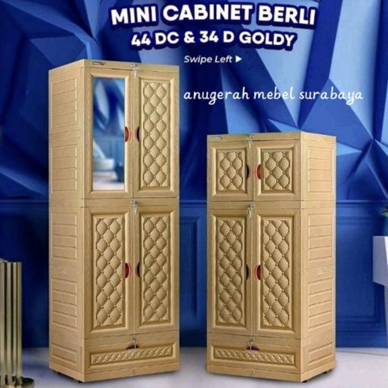 Jual Lemari Plastik Napolly Cabinet Berli (JAWA TIMUR) | Shopee Indonesia