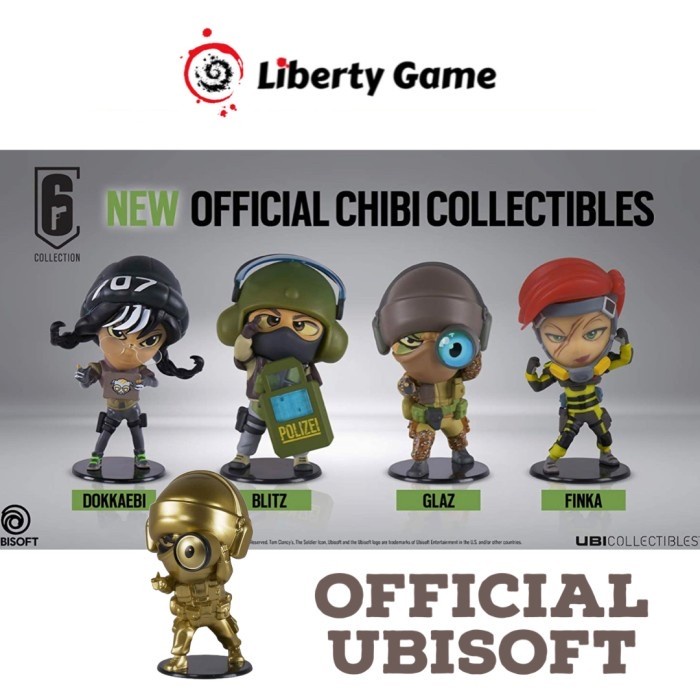 Jual Ubisoft Official Collection Chibi Figure Rainbow Six Siege Series ...