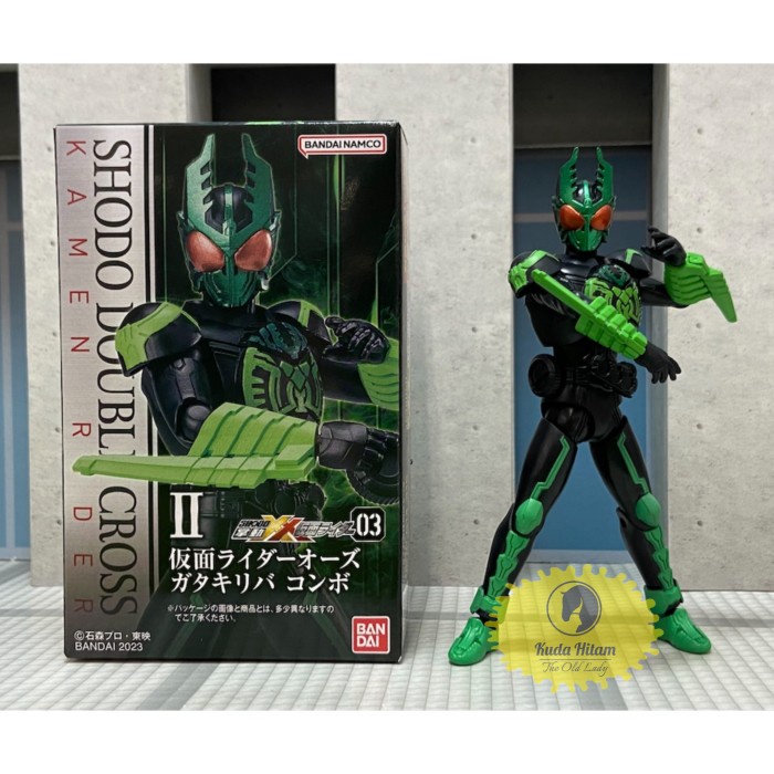 Jual PROMO!!! SHODO XX DOUBLE CROSS 3 KAMEN RIDER OOO TATOBA KIVA ...