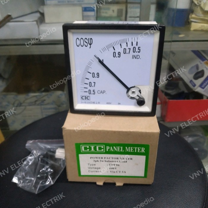 Jual Yuk Order!!! Cos Phi Meter/Power Factor Epf96 400V Type Cic ...