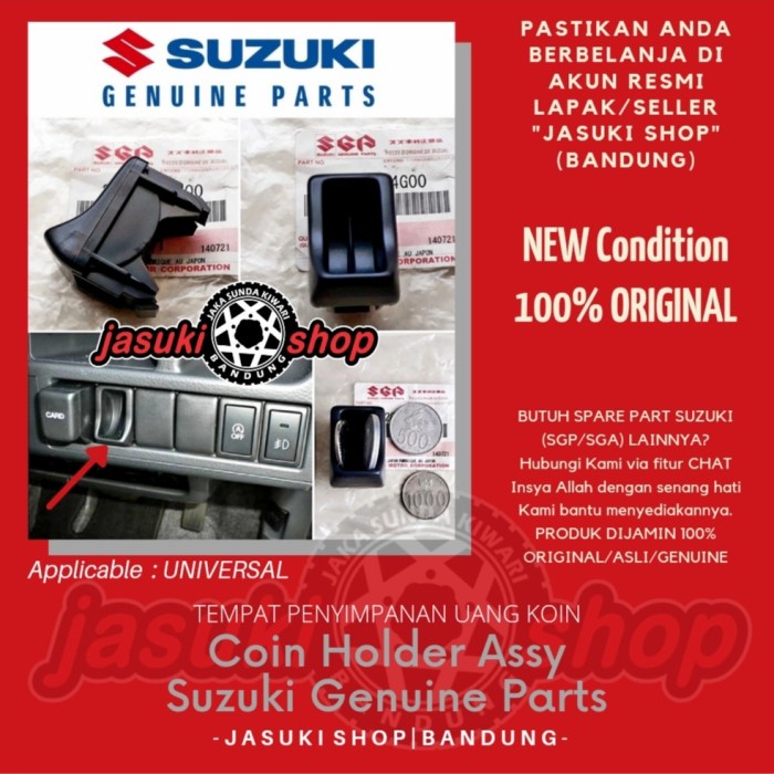 Jual CARD COIN HOLDER TEMPAT KARTU COIN KOIN DASHBOARD MOBIL SUZUKI SGP ...