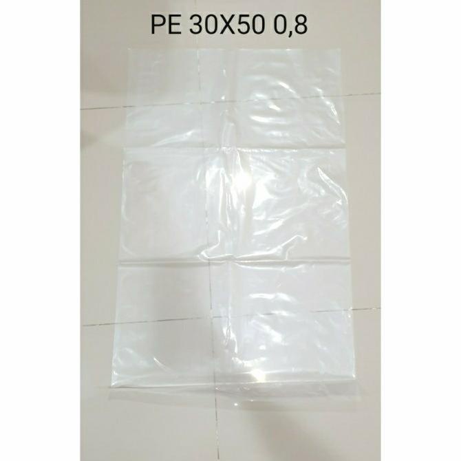 Jual :=:=:=:=] Kantong Plastik Bening ukuran 30x50 cm - PE 30x50 cm ...