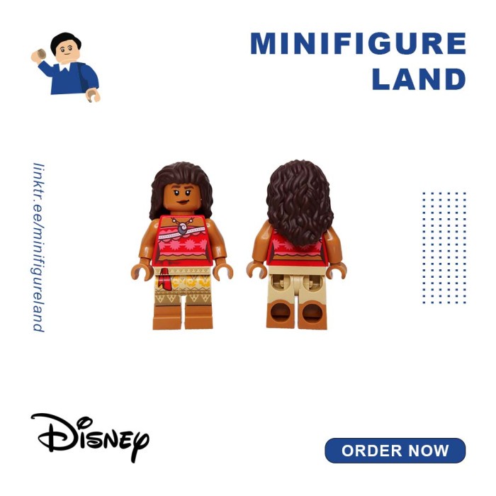 Jual PROMO!!! LEGO DISNEY - MOANA - MINIFIGURE - 43212 TERBARU | Shopee ...