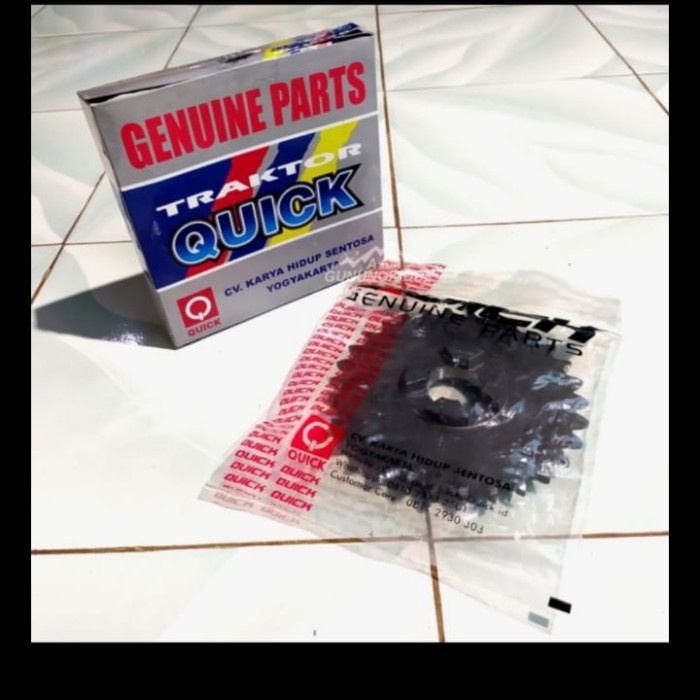 Jual New Gigi Seproket 30T Traktor Quick G1000 Boxer G1000 Lama Kode ...