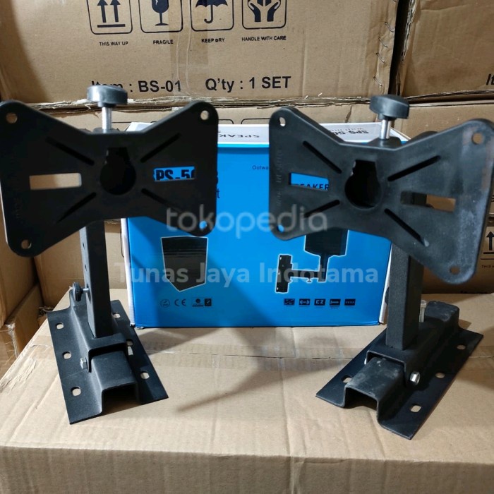 Jual BRACKET SPEAKER GANTUNG DINDING SPS 502B FULL BESI | Shopee Indonesia