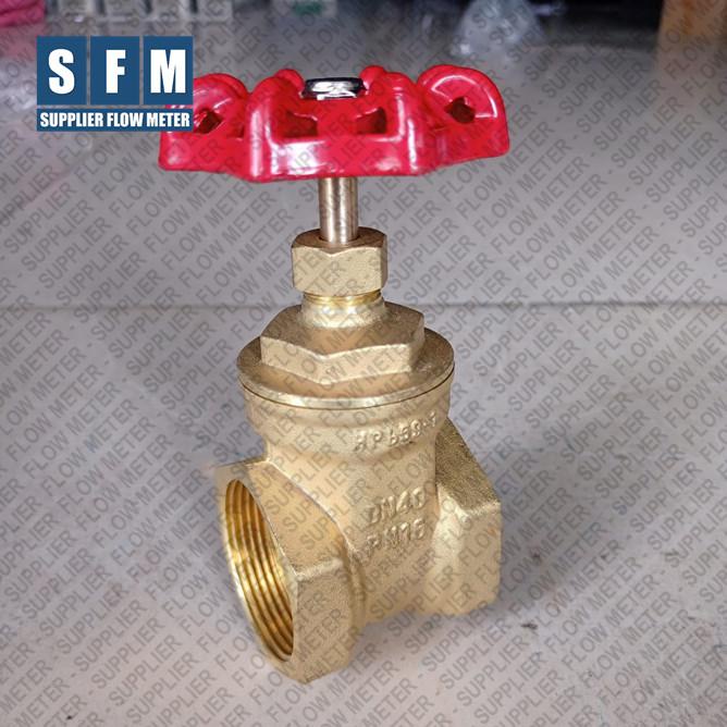 Jual Gate Valve Drat Kuningan 1,5 Inch (Dn40 ) / Stop Kran 40Mm ...