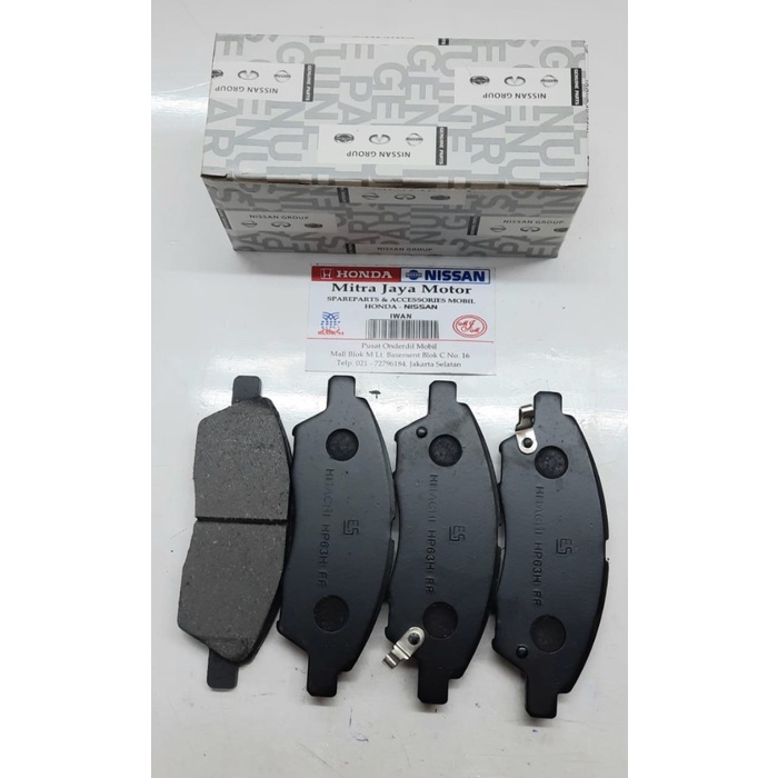 Jual Kampas Rem Roda Depan Nisan Livina Nissan March D1060 Ed500 Hitachi Kode Dt 026 | Shopee ...